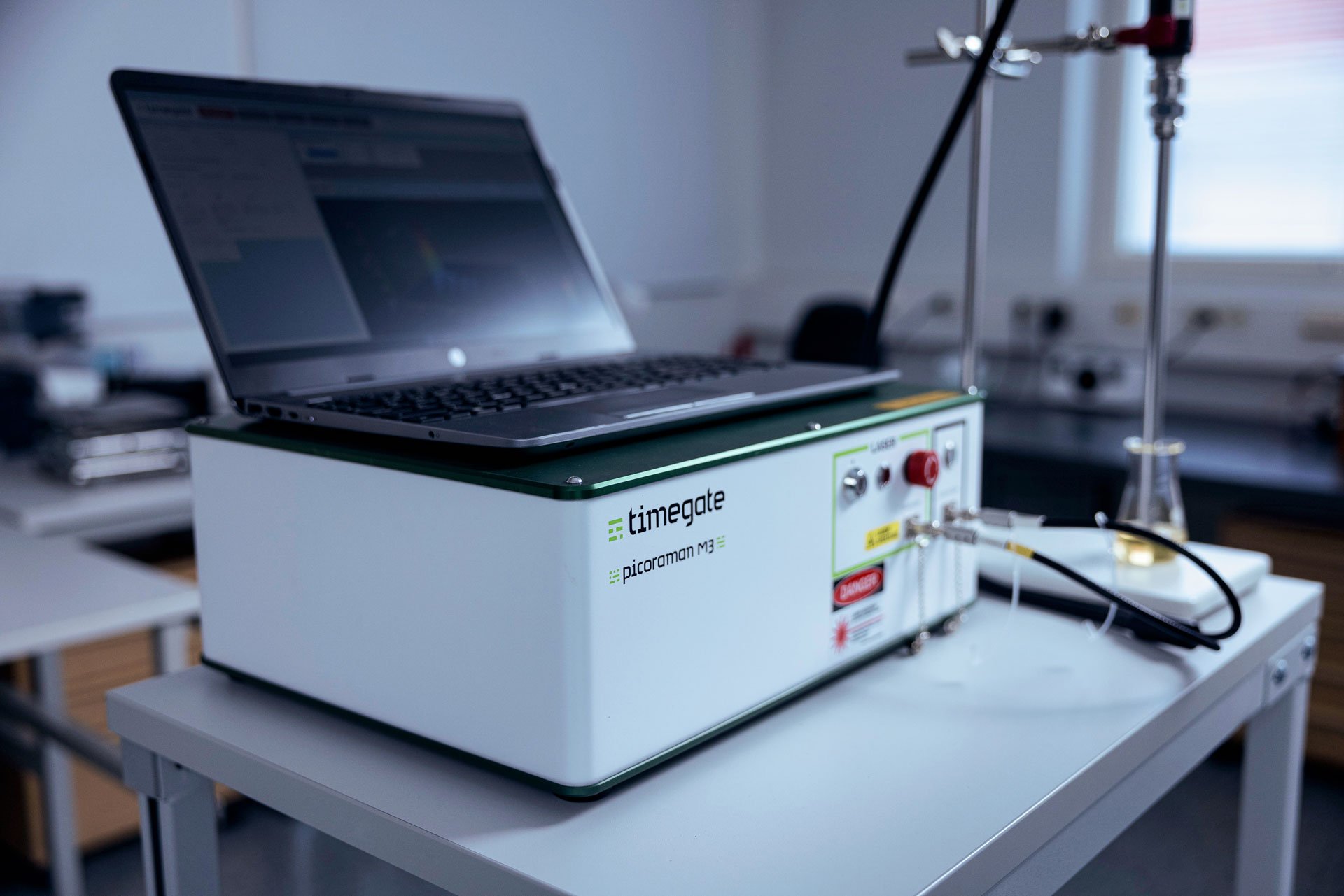 Timegate Instruments: Real-time data with fluorescence suppression